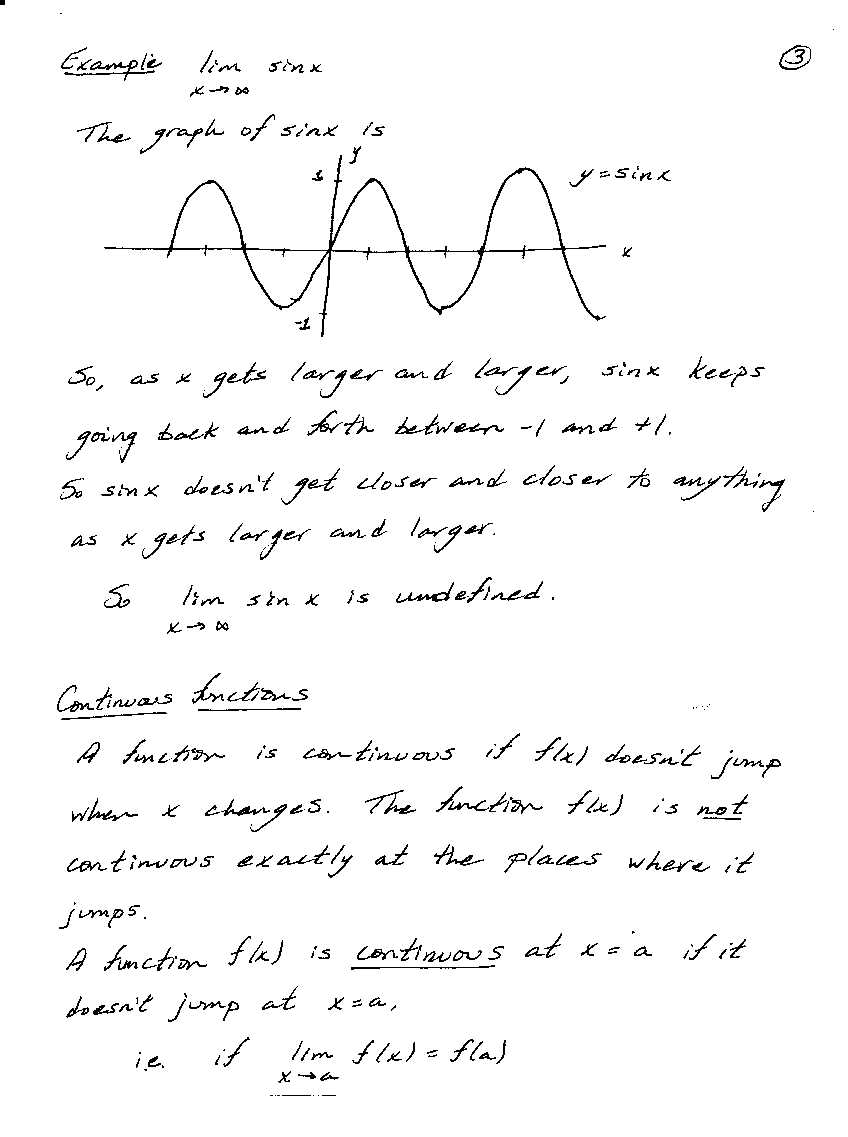 MATH 221 Lectures 4 and 5: Calculus and Analytic Geometry